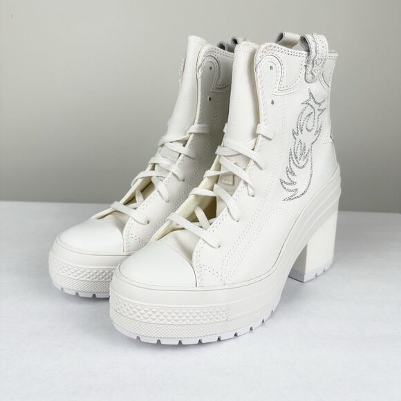 Converse | Shoes | Converse Chuck 7 De Luxe Heel Western Hi Platform ...